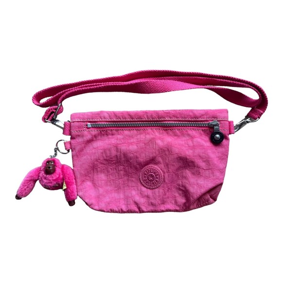Kipling | Bags | Kipling Crossbody Bag Marsha Purse Barbiecore Pink ...